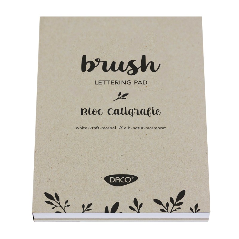 Bloc caligrafie A5 50 file DACO Brush Lettering BD513 DACO