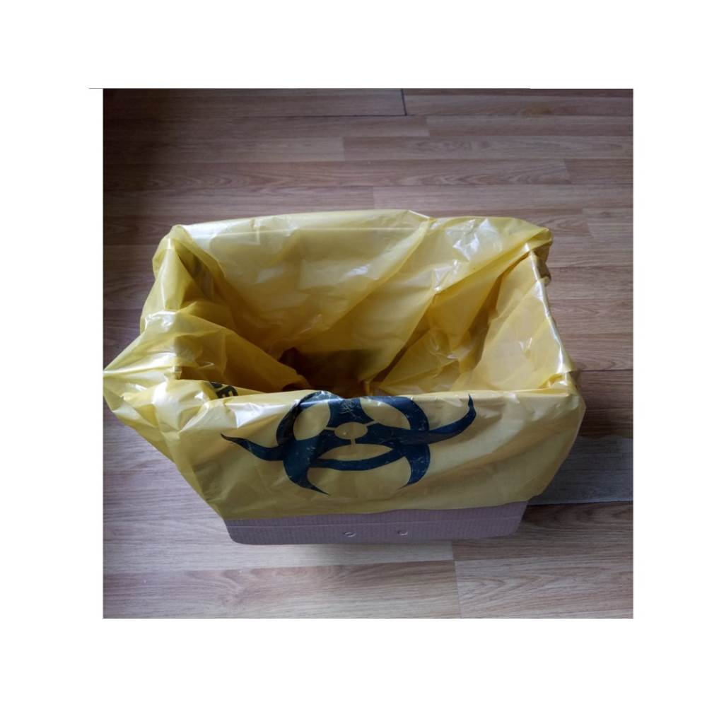 Saci plastic galbeni deseuri medicale BIOHAZARD 120l - pret...