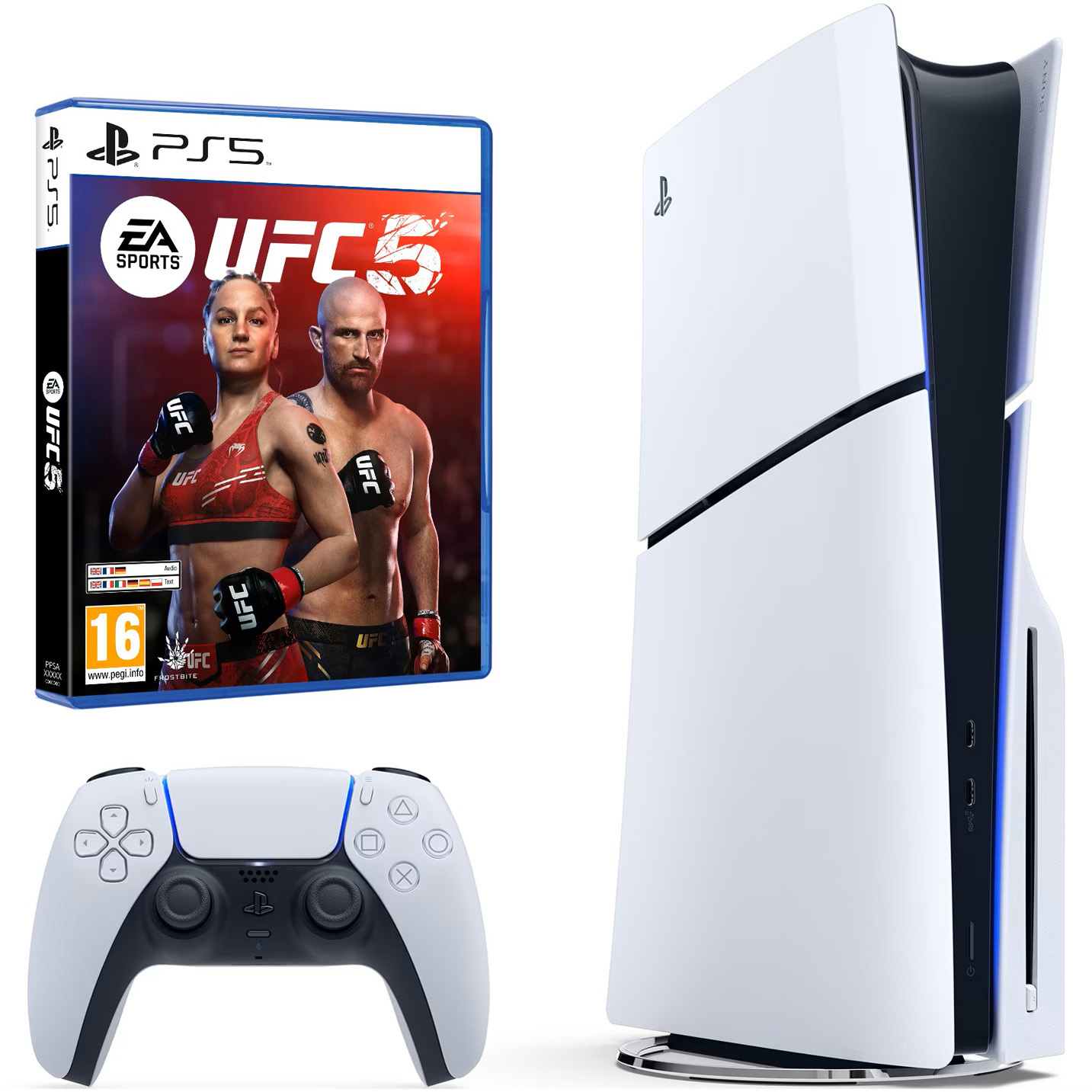 SONY Playstation 5 Disc + Joc EA Sports UFC 5