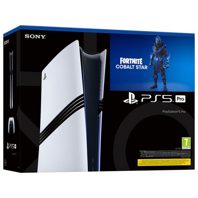 SONY Playstation 5 Pro Digital, 4TB SSD + Fortnite Cobalt Star