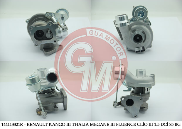 TURBO COMPRESOR TURBOCOMPRESOR RENAULT KANGO MEGANE II 1.5 D...