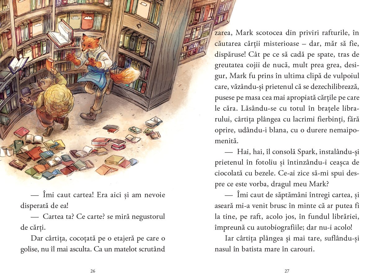 Aventuri din padure - Amintirile Cartitei Mark - -Editura D...