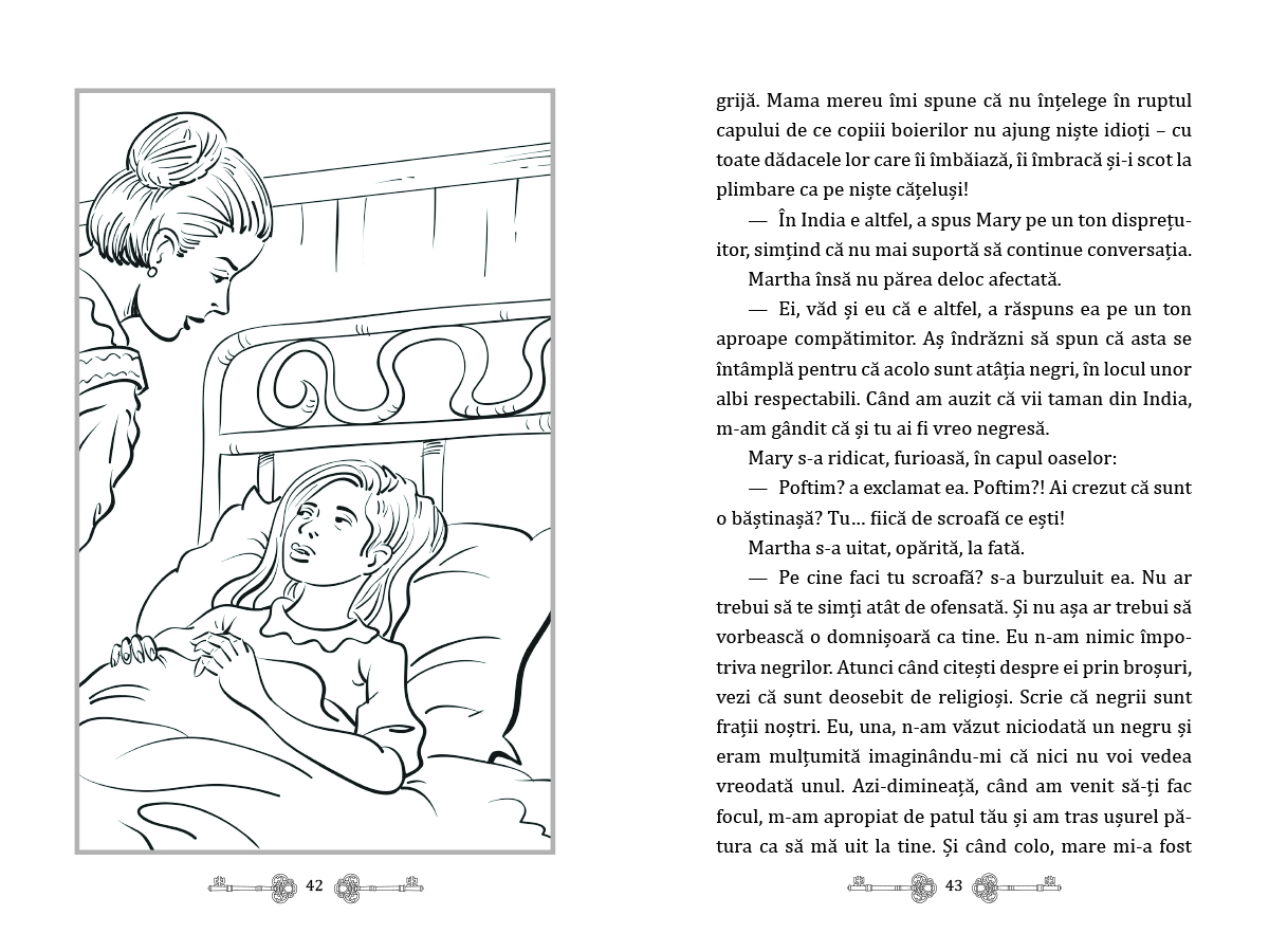 Gradina secreta - cu folio si canturi ilustrate - -Editura ...