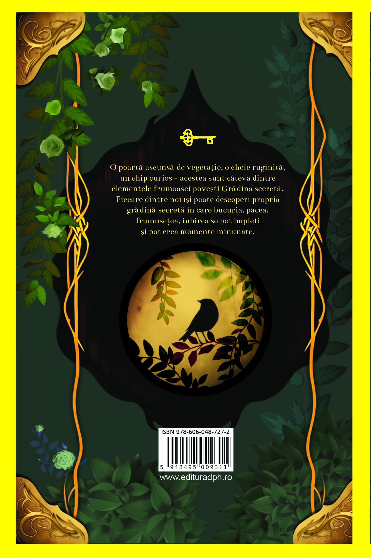 Gradina secreta - cu folio si canturi ilustrate - -Editura ...