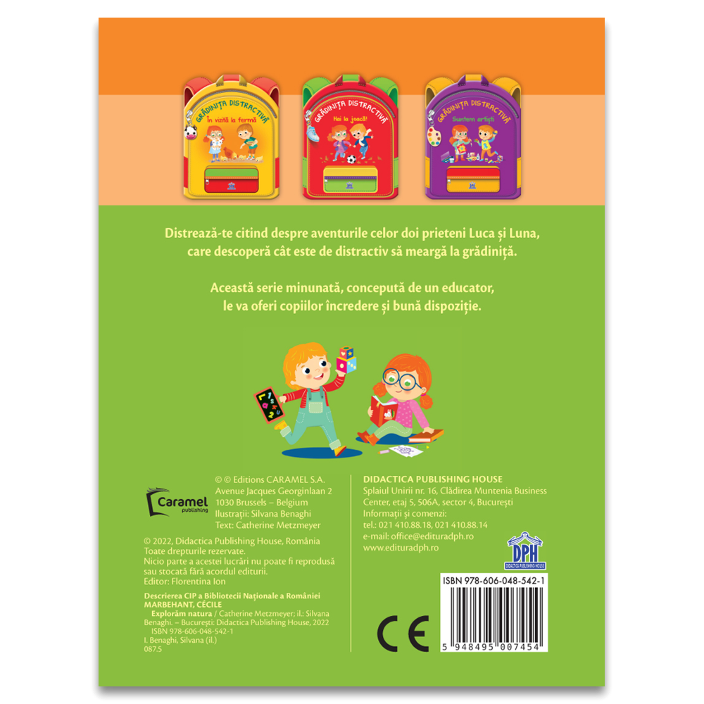 Gradinita distractiva: Exploram natura - -Editura DPH