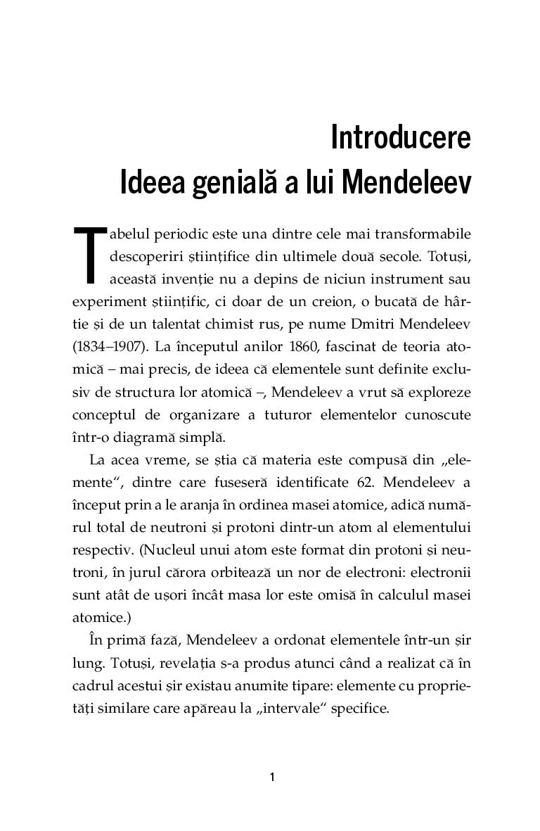 Tabelul periodic al elementelor explicat