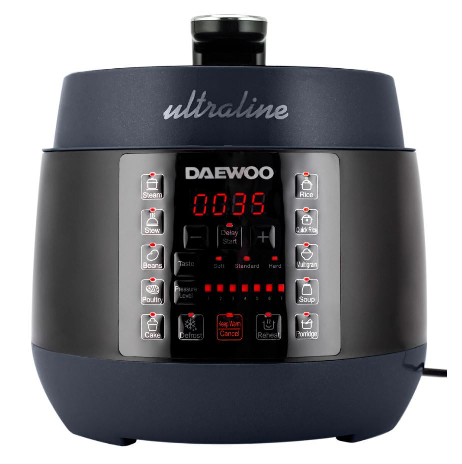 Multicooker Daewoo DPC900B, 900 W, 5 l, 7 nivele, 10 program…