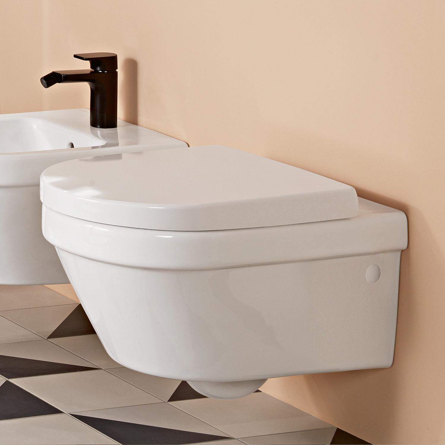 WC Villeroy & Boch Architectura, suspendat, Rimless, fara…
