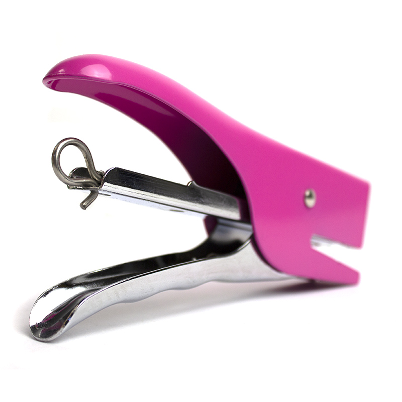 Capsatoare Capsator metalic tip cleste 24/6 25 coli -rosu EV...