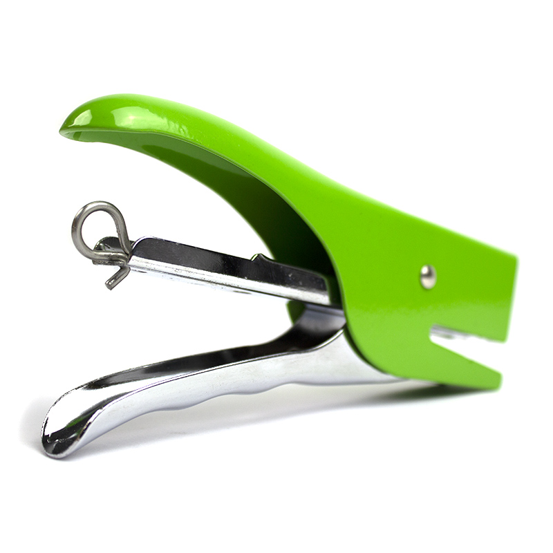 Capsatoare Capsator metalic tip cleste 24/6 25 coli -verde E...