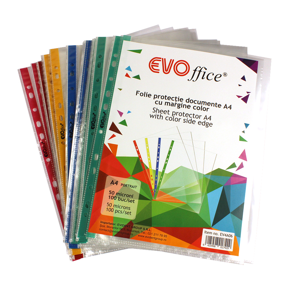 Folii de protectie Folie protectie documente A4, cristal 50 ...