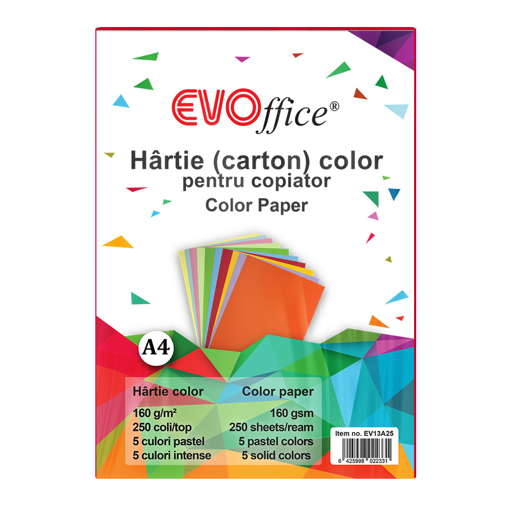 Hartie copiator si hartie reciclata Hartie (carton) color A4...