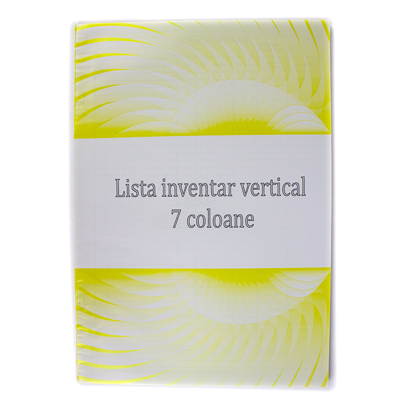 Tipizate Lista inventariere vertical A4 7 coloane EG6L49V/7 ...