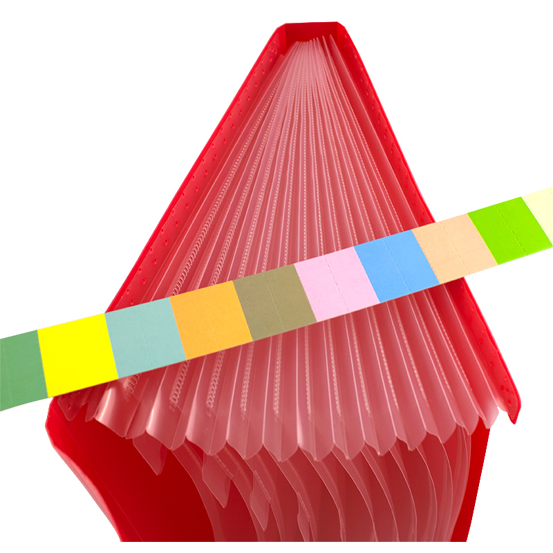 Mape Mapa plastic A4 cu burduf 35 mm, 13 compartimente cu i...