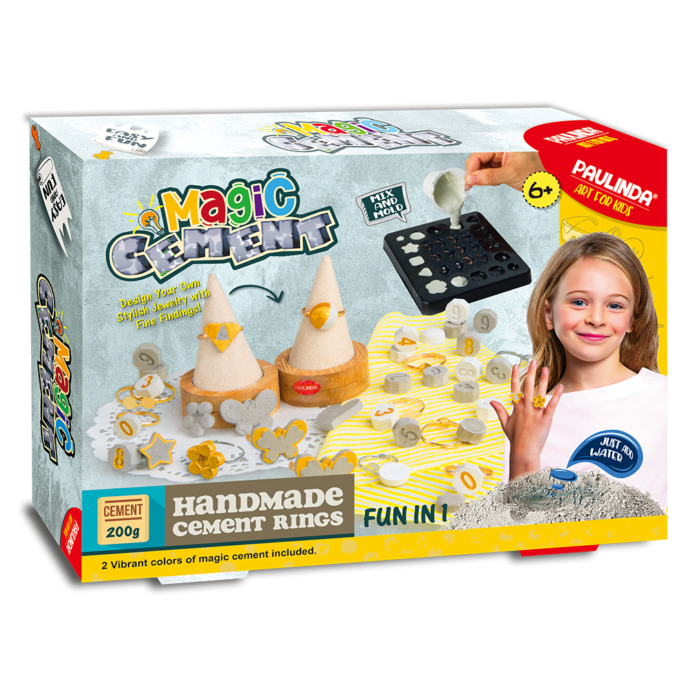 Seturi de creatie Set creatie ciment magic - inele Paulinda ...