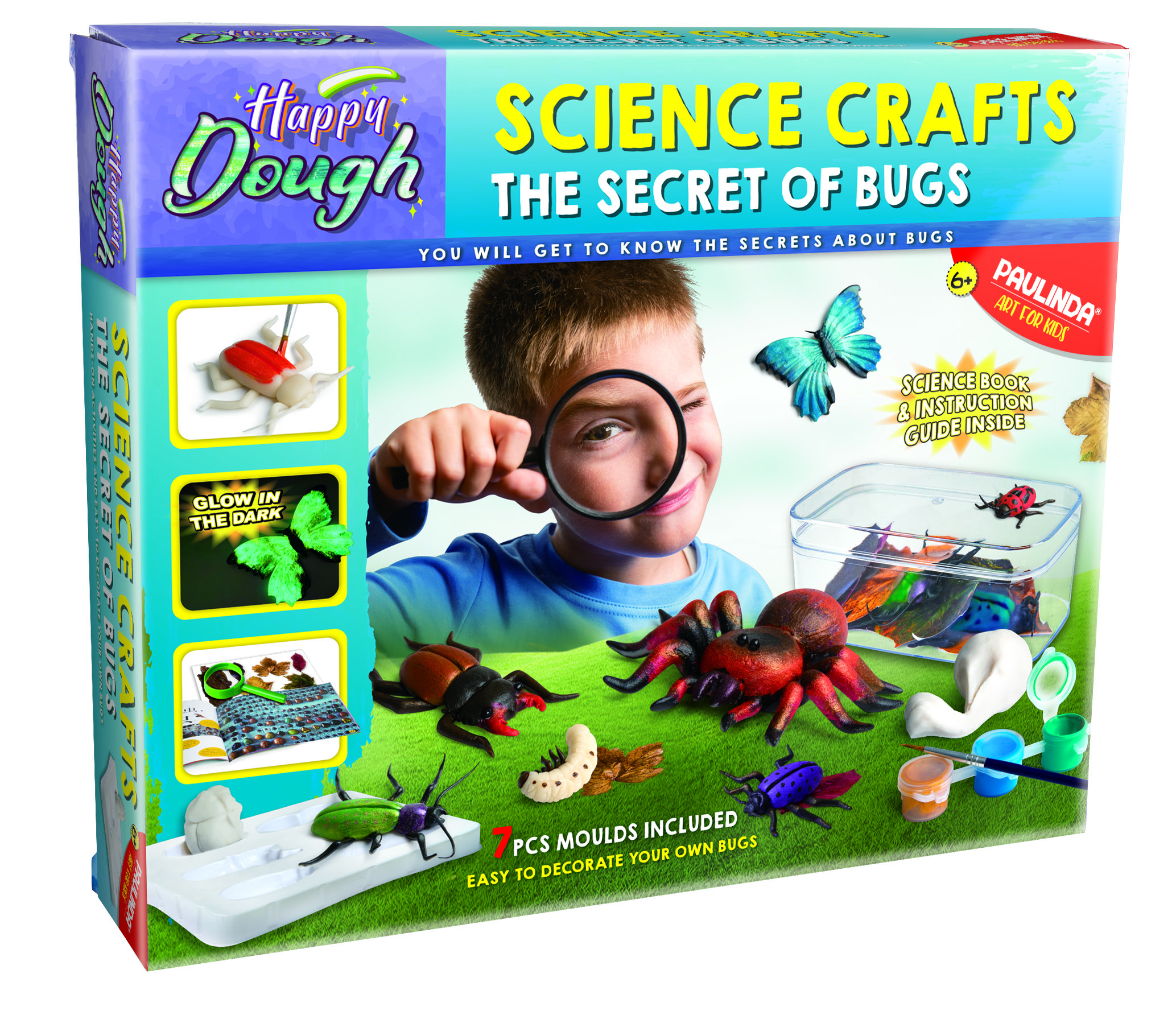 Seturi de creatie Set creatie plastilina - insecte Paulinda ...