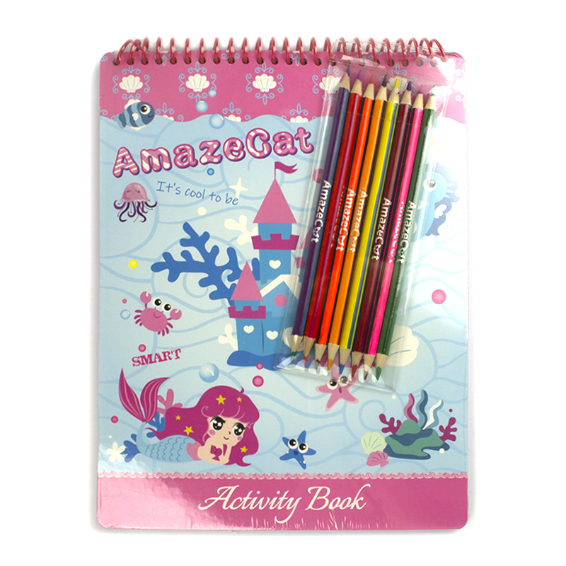 Articole pentru desen si pictura Set de colorat A4, 12+2 fil...