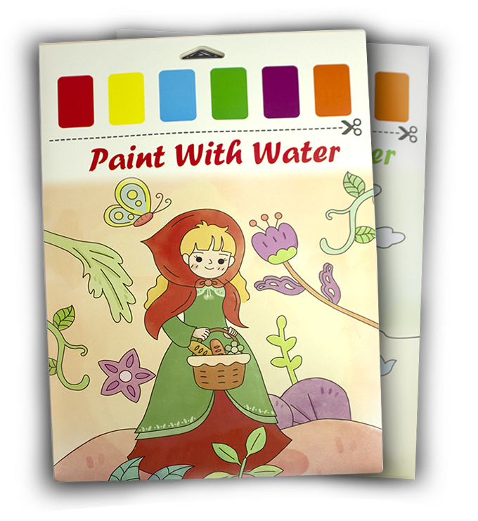 Articole pentru desen si pictura Set de colorat A4, 8 file,