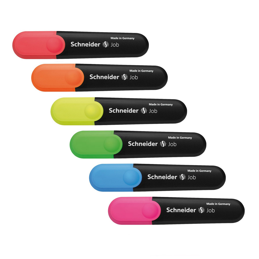 Textmarkere Textmarker Schneider Job verde SH1H04VE Schneide...