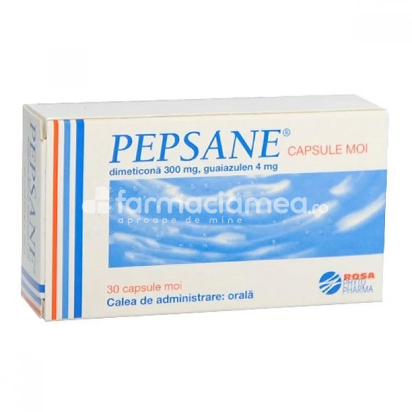 Afecțiuni ale sistemului digestiv OTC Pepsane 300mg, 30cps ...
