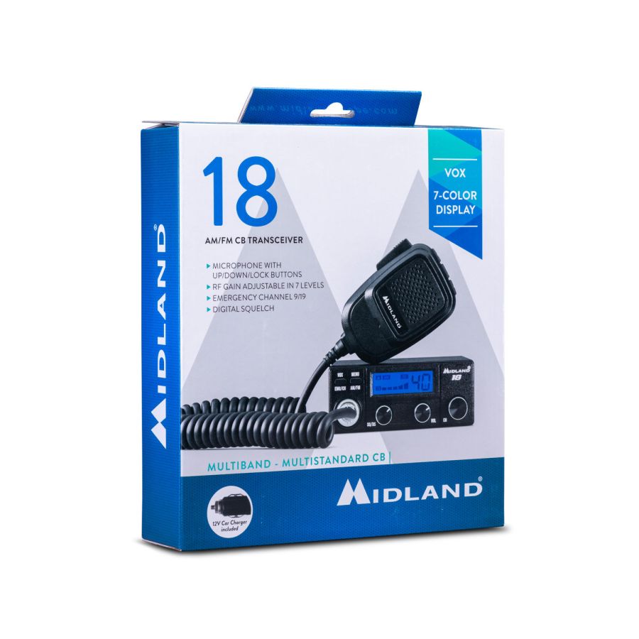Stații radio CB Stație radio CB Multi 18 Midland FC1562 Mi...