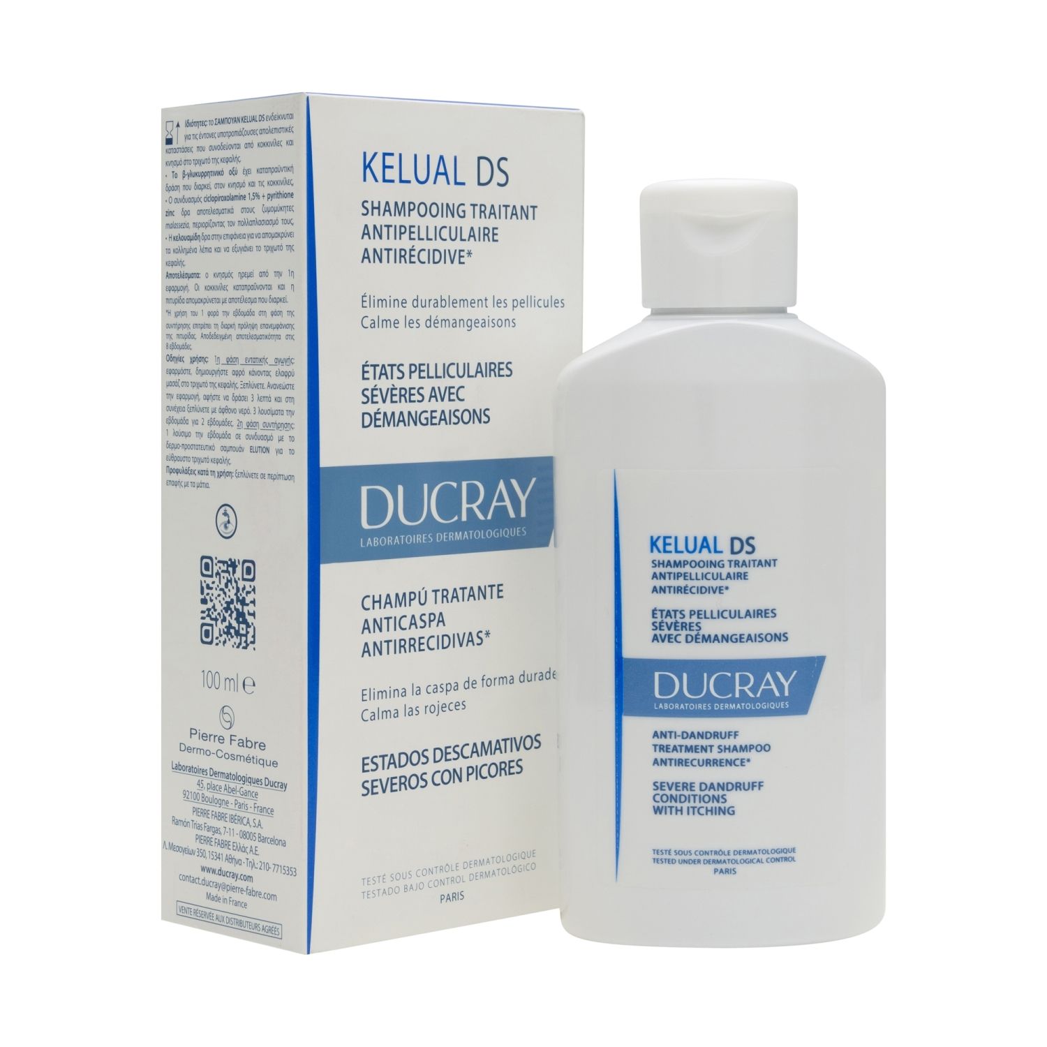 Ducray Kelual Ds 100 Ml[Imp] PIERRE FABRE DERMATO