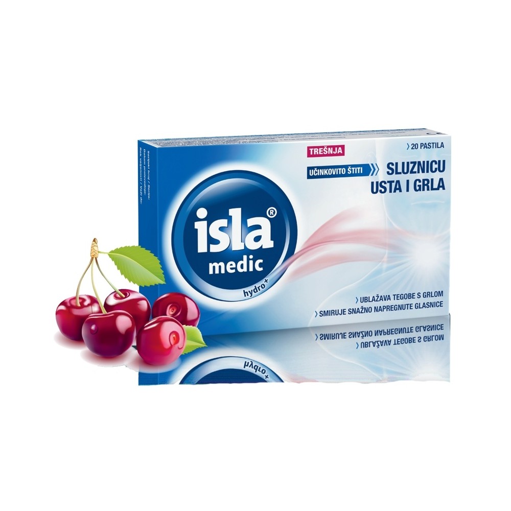 Isla Medic Hydro+Cherry x 20 Tablete ENGELHARD ARZNEIMITT
