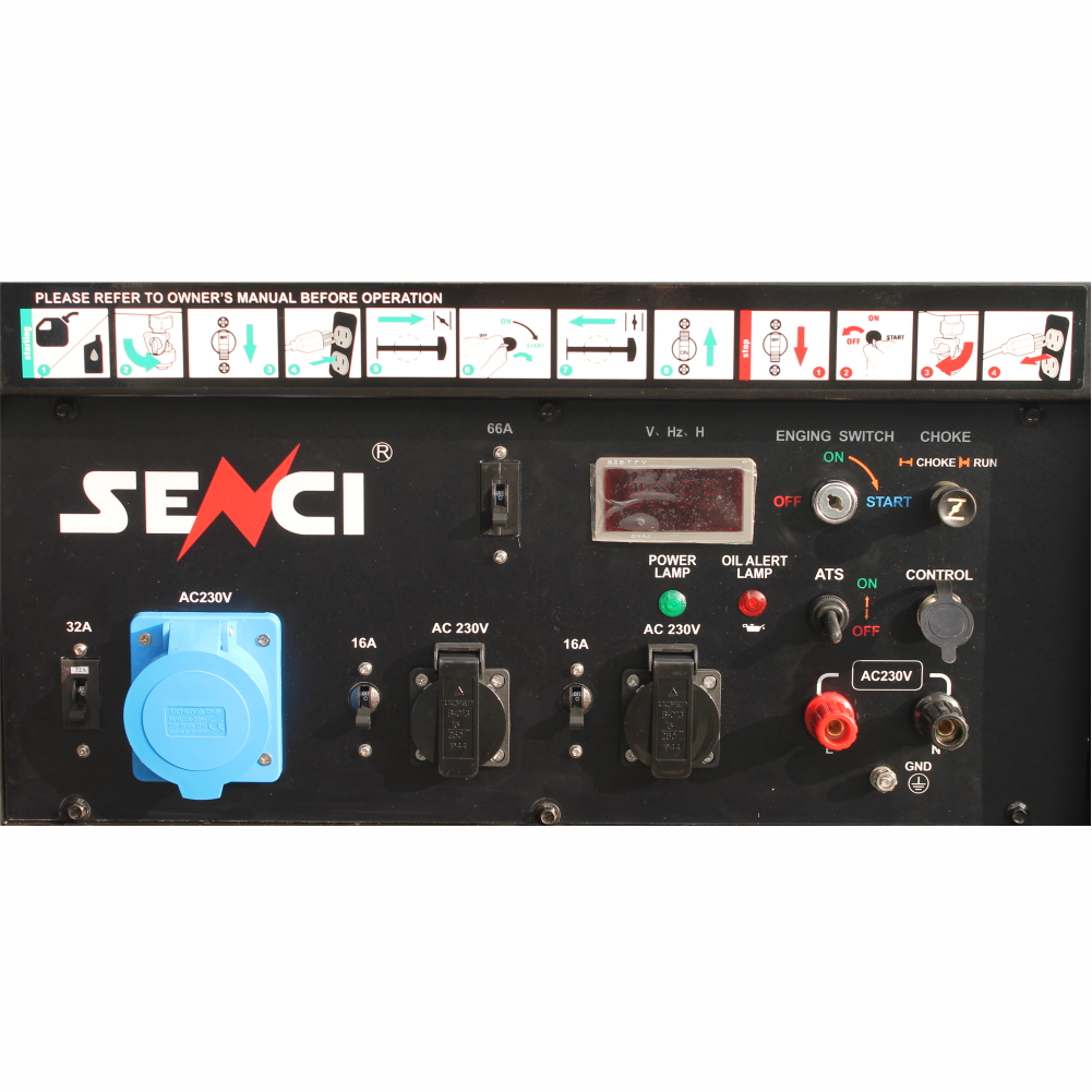 Generatoare open cu ats SC18000 EVO-ATS Generator SENCI max....