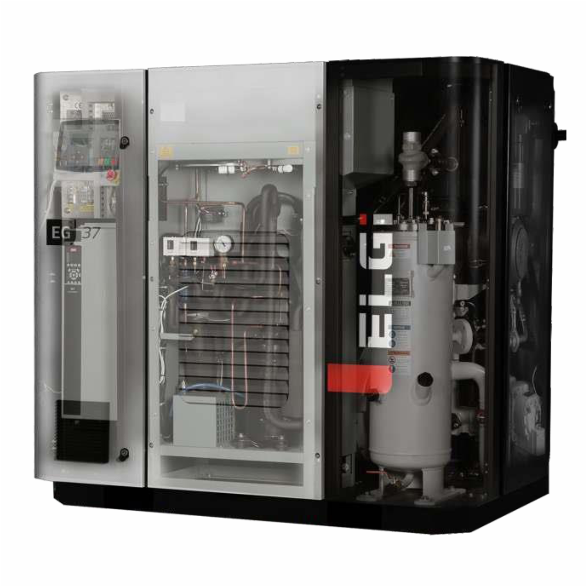 Compresoare cu surub Compresor electric cu surub Rotair seri...