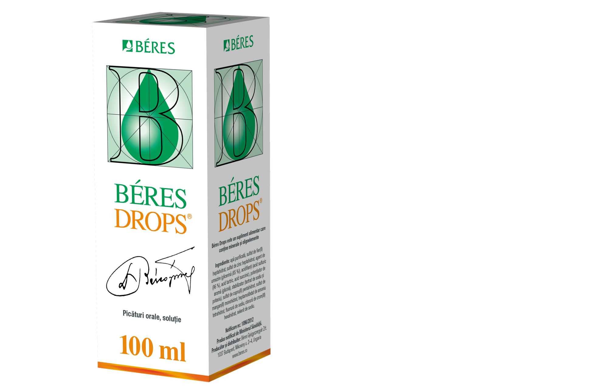 Beres Drops Plus, 100 ml, Beres Pharmaceuticals Co BERES PH...