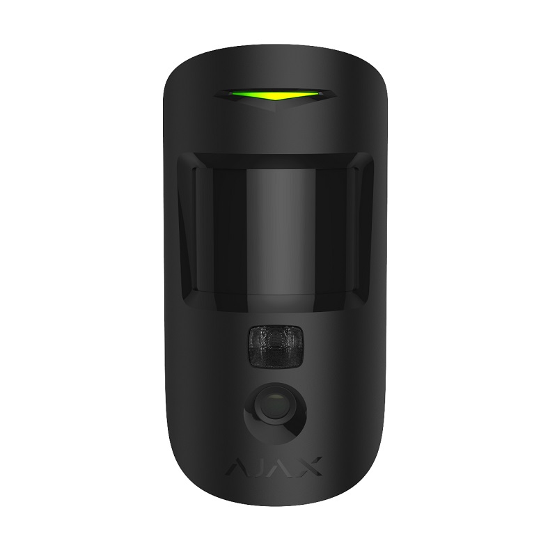 Detector Wireless PIR de interior cu cameră AJAX MotionCam Negru ...