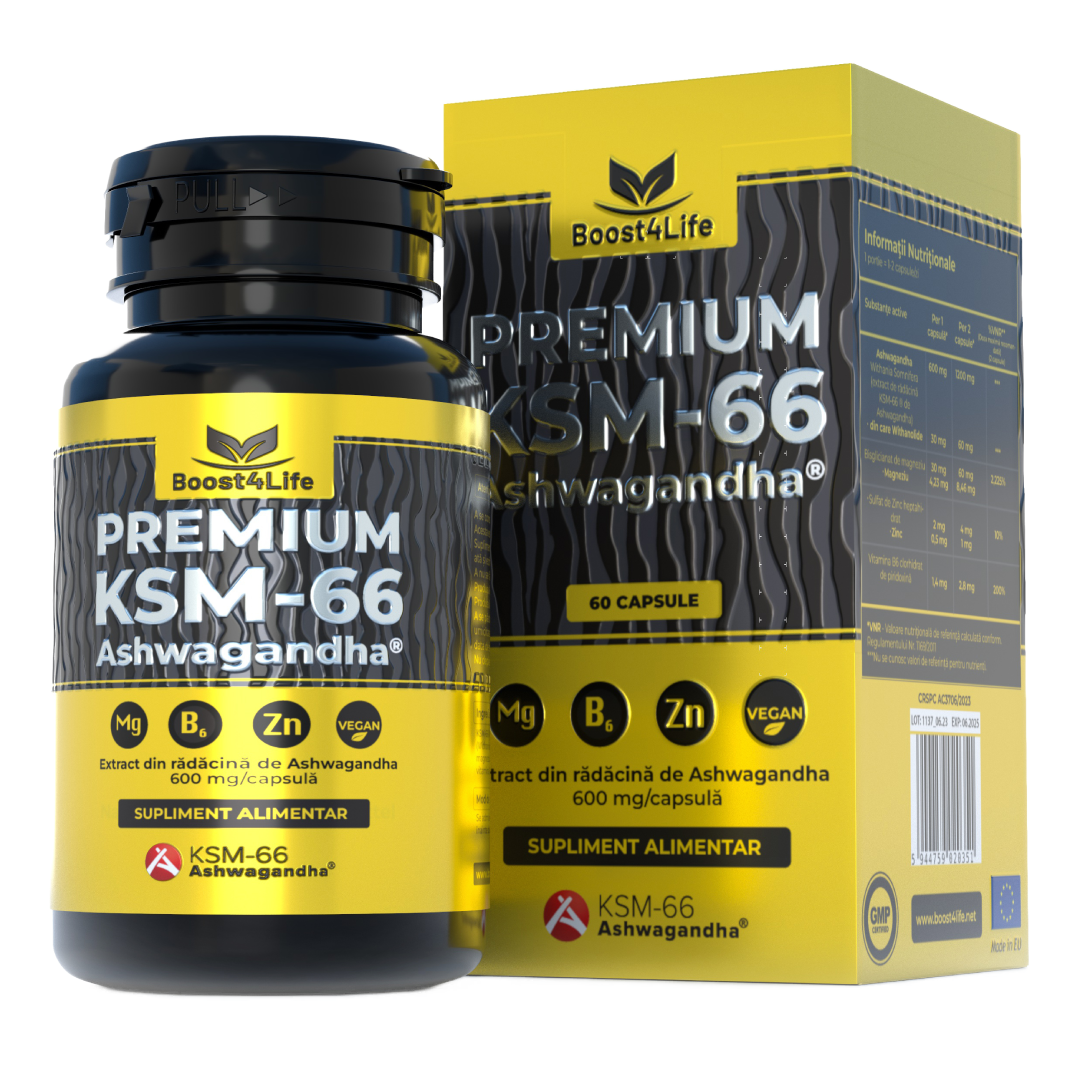 BOOST4LIFE ASHWAGANDHA KSM-66 PREMIUM 600MG x 60 CAPSULE VEGANE |70.64 ...