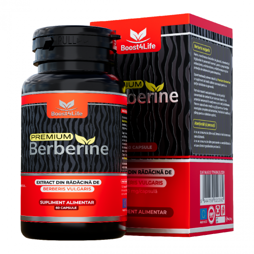 BOOST4LIFE BERBERINE PREMIUM 600MG x 60CAPSULE VEGANE |95.96 lei ...