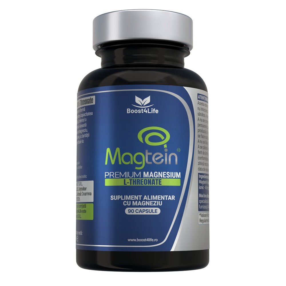 BOOST4LIFE MAGTEIN L-TREONAT PREMIUM 670 MG X 90 CPS |225.08 lei ...