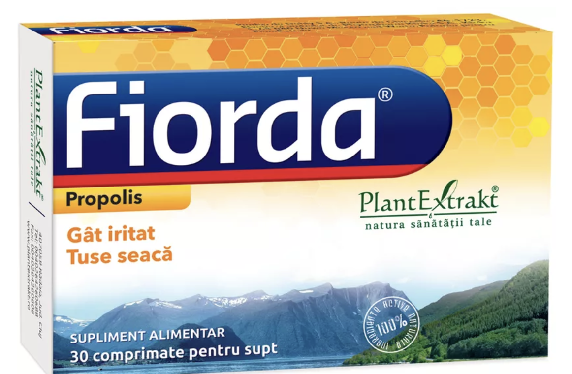 FIORDA PROPOLIS X 30 CPR. SUPT |30.78 lei | Larafarm.ro