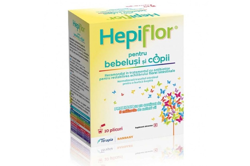 HEPIFLOR BABY X 10 PLICURI |17.44 lei | Larafarm.ro