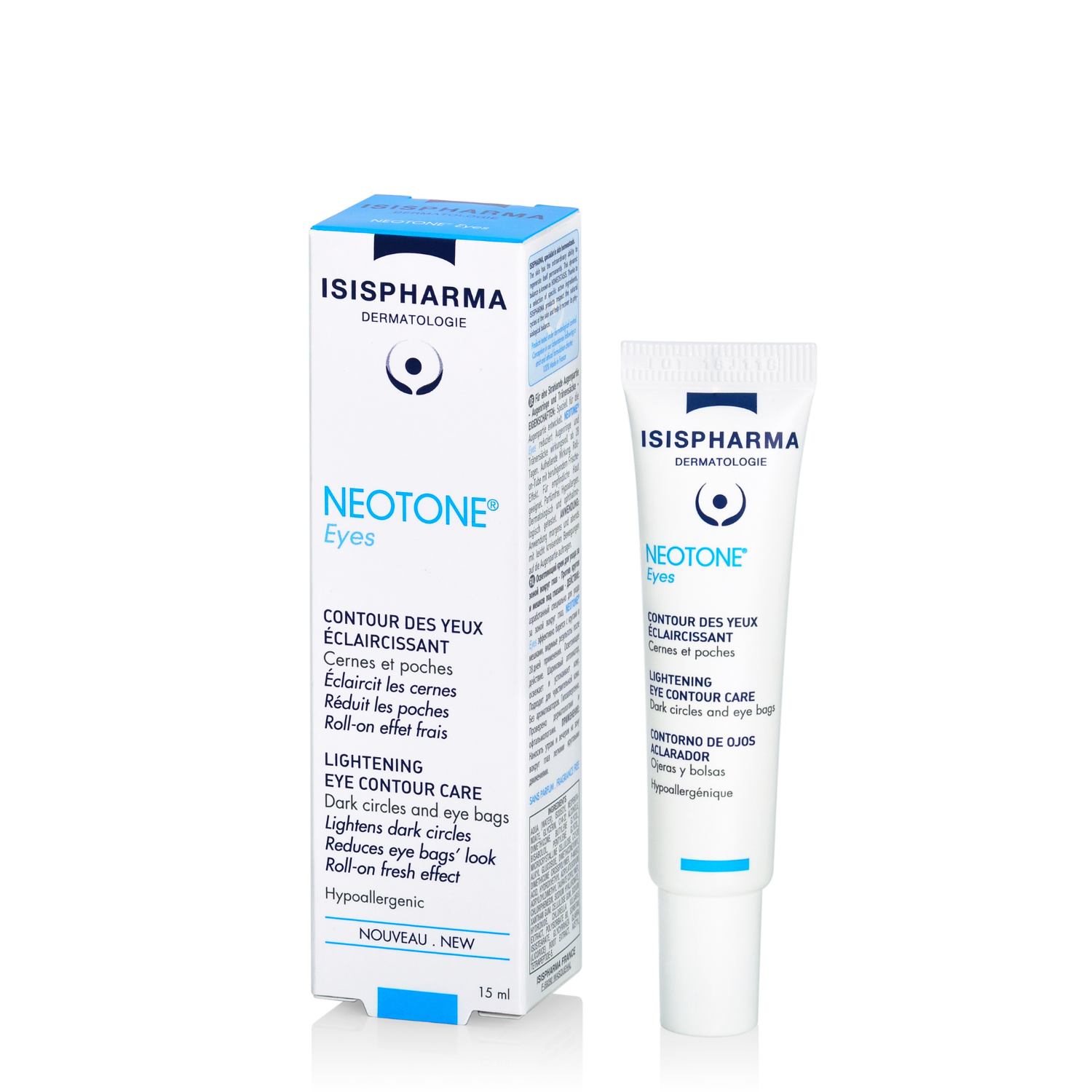 ISIS PHARMA NEOTONE EYES GEL CREMA ANTICEARCAN X15 ML |71.44 lei ...
