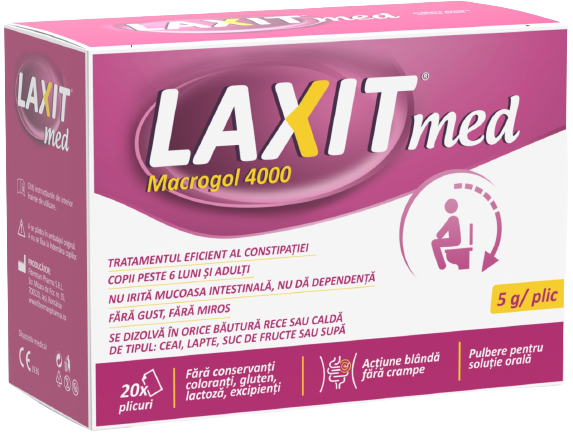 LAXIT MED X 20 PL (5GR. COPII) |39.46 lei | Larafarm.ro