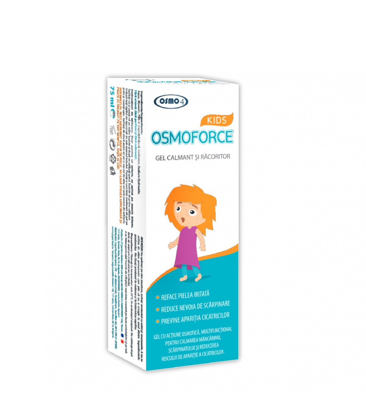 OSMOFORCE KIDS GEL CALMANT RACORITOR 75 ML |31.72 lei | Larafarm.ro
