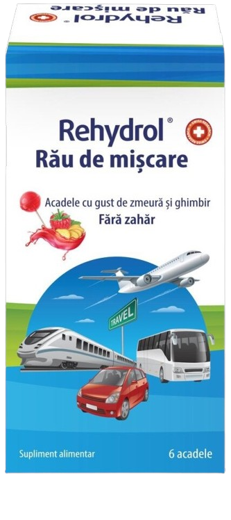 REHYDROL RAU DE MISCARE ACADELE FARA ZAHAR X 6 BUC |25.91 lei | Larafarm.ro