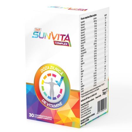 SUNWAVE SUNVITA COMPLEX X 30 CPR. |41.83 lei | Larafarm.ro