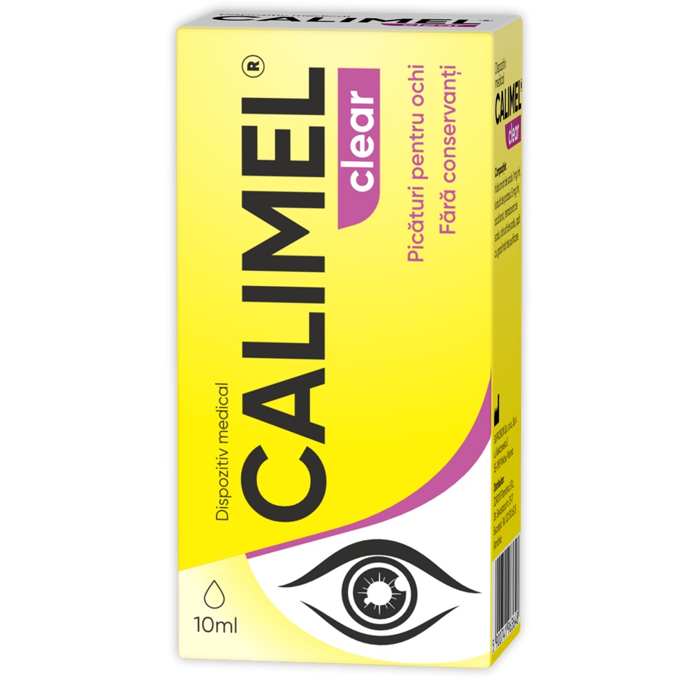 ZDROVIT CALIMEL CLEAR PICATURI PENTRU OCHI FL X 10 ML |57.80 lei ...