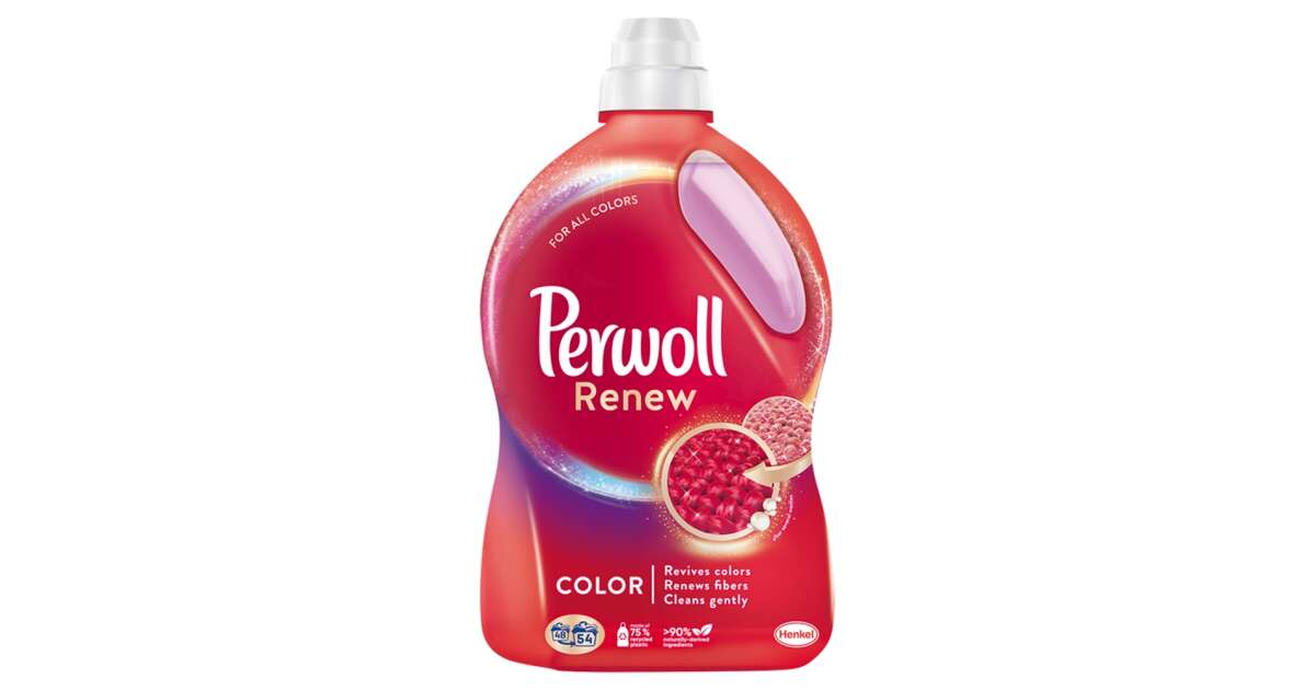 PERWOLL DETERGENT LICHID RENEW COLOR 2970ML 6/BAX