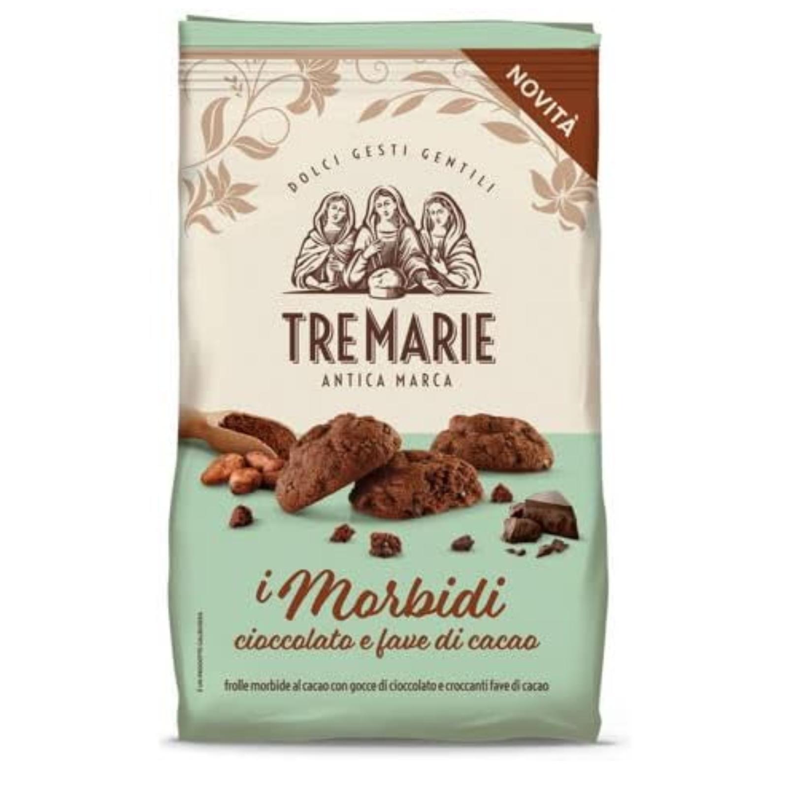 Tre Marie Biscuiti Moi Cu Cacao Si Bucati și Ciocolată