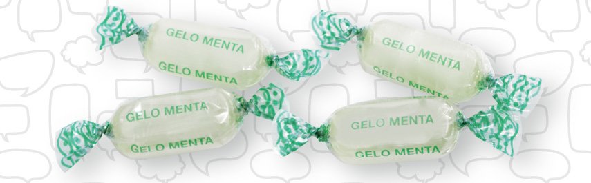 Bomboane cu aromă de menta 1kg