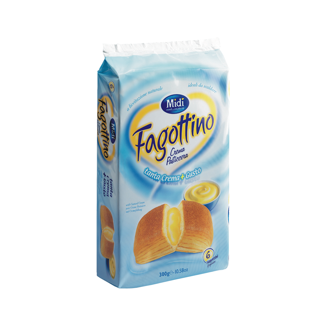 Briose Fagottino Cu Crema Pasticcera Midi