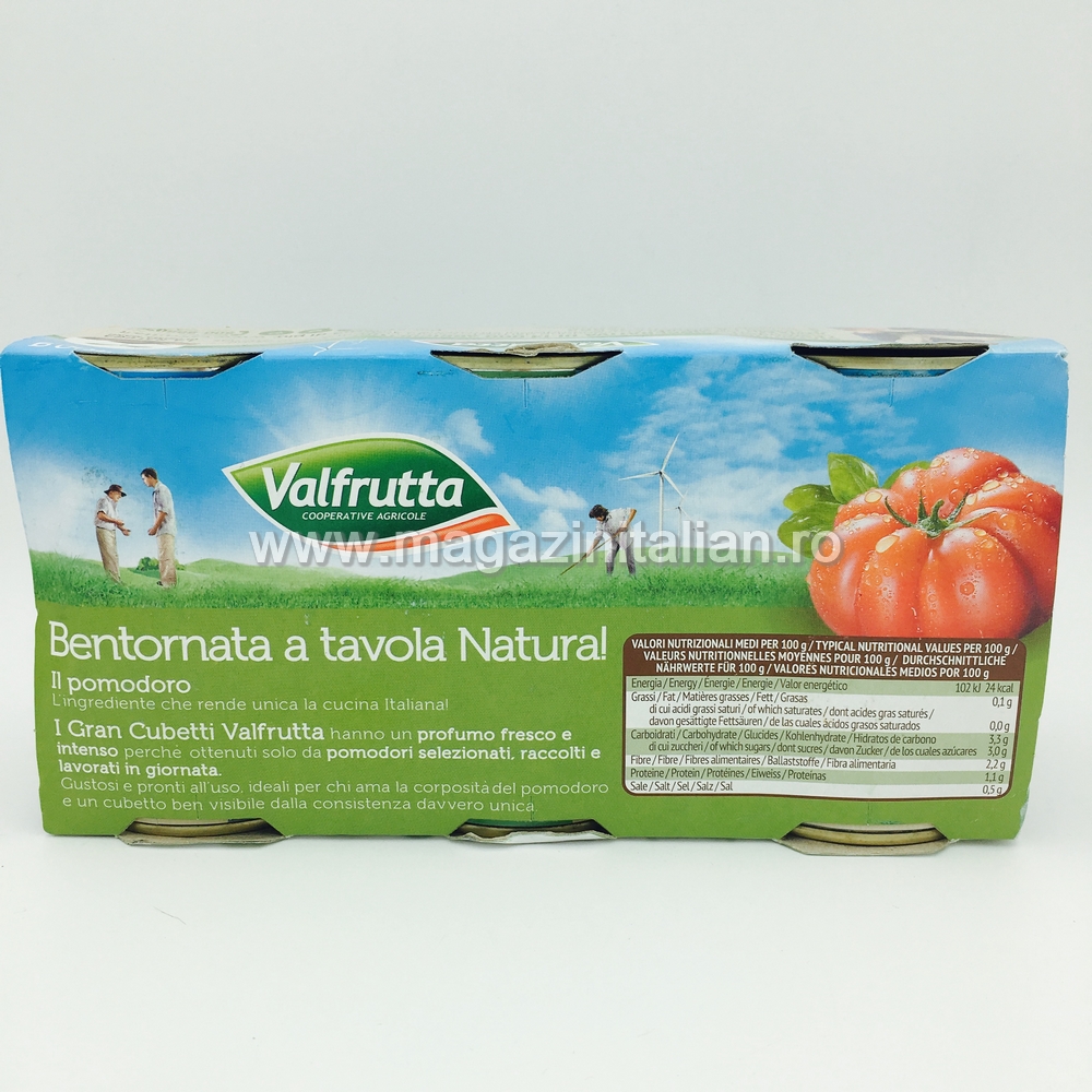 Cuburi de Rosii - Valfrutta