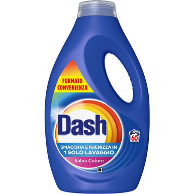 Dash Detergent Lichid Salva Colore 60 Spalari
