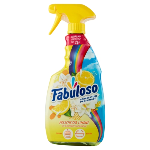 Fabuloso spray detergent degresant freshness lemon 600 ml.