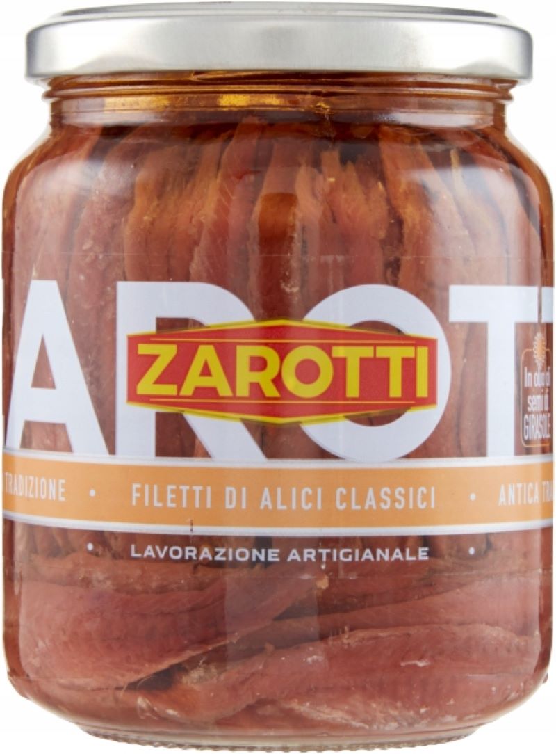 Fileuri De Ansoa In Ulei Zarotti 380g.